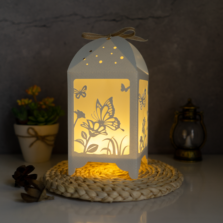 Combo 3 Insect Lantern Template – Paper Cut – Lantern Bee, Butterfly ...